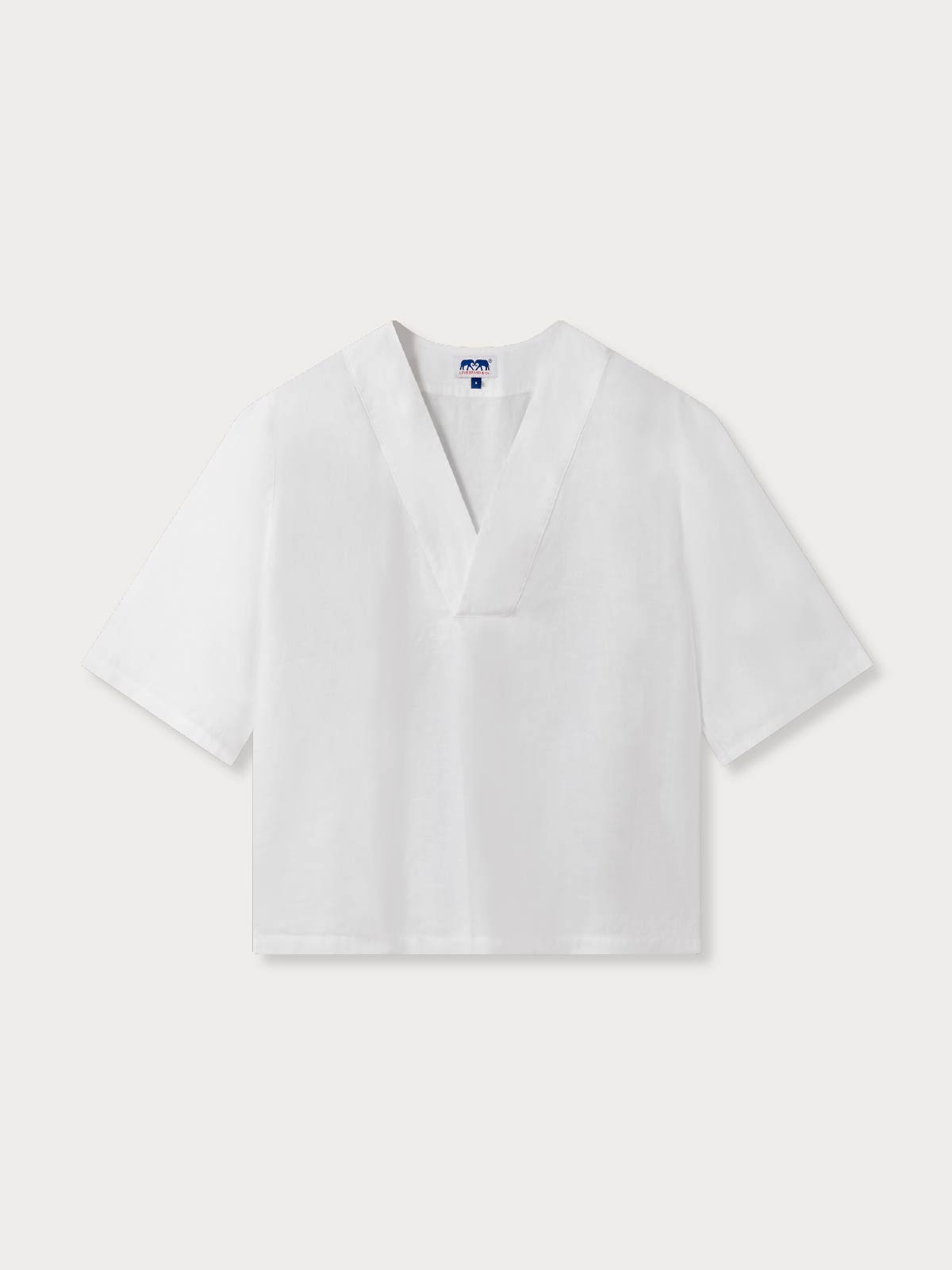 Womens White Thatch Linen Top – LOVE BRAND & Co.